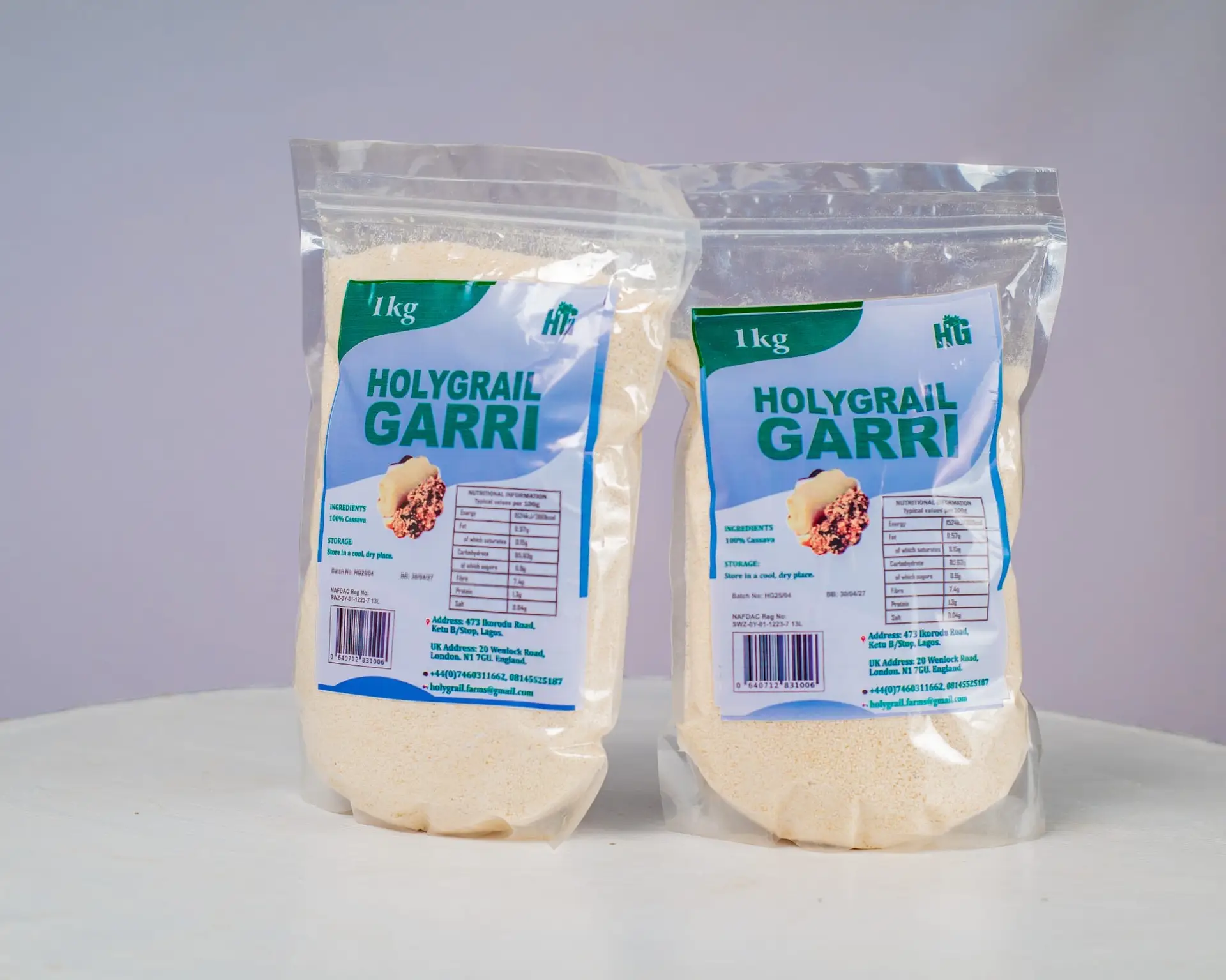 Ijebu Gari – 1kg - Holygrailagrifoods